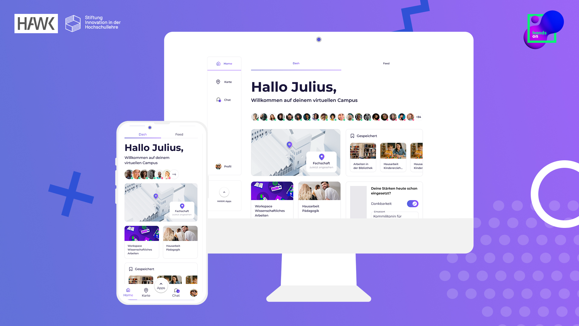 hands onˣspace | Hands on